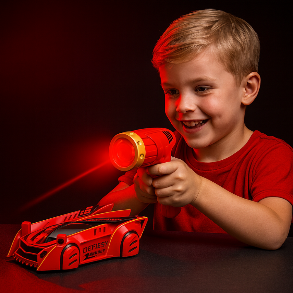 Kids Car Toys Remote Control Wall Climbing Laser RC Car